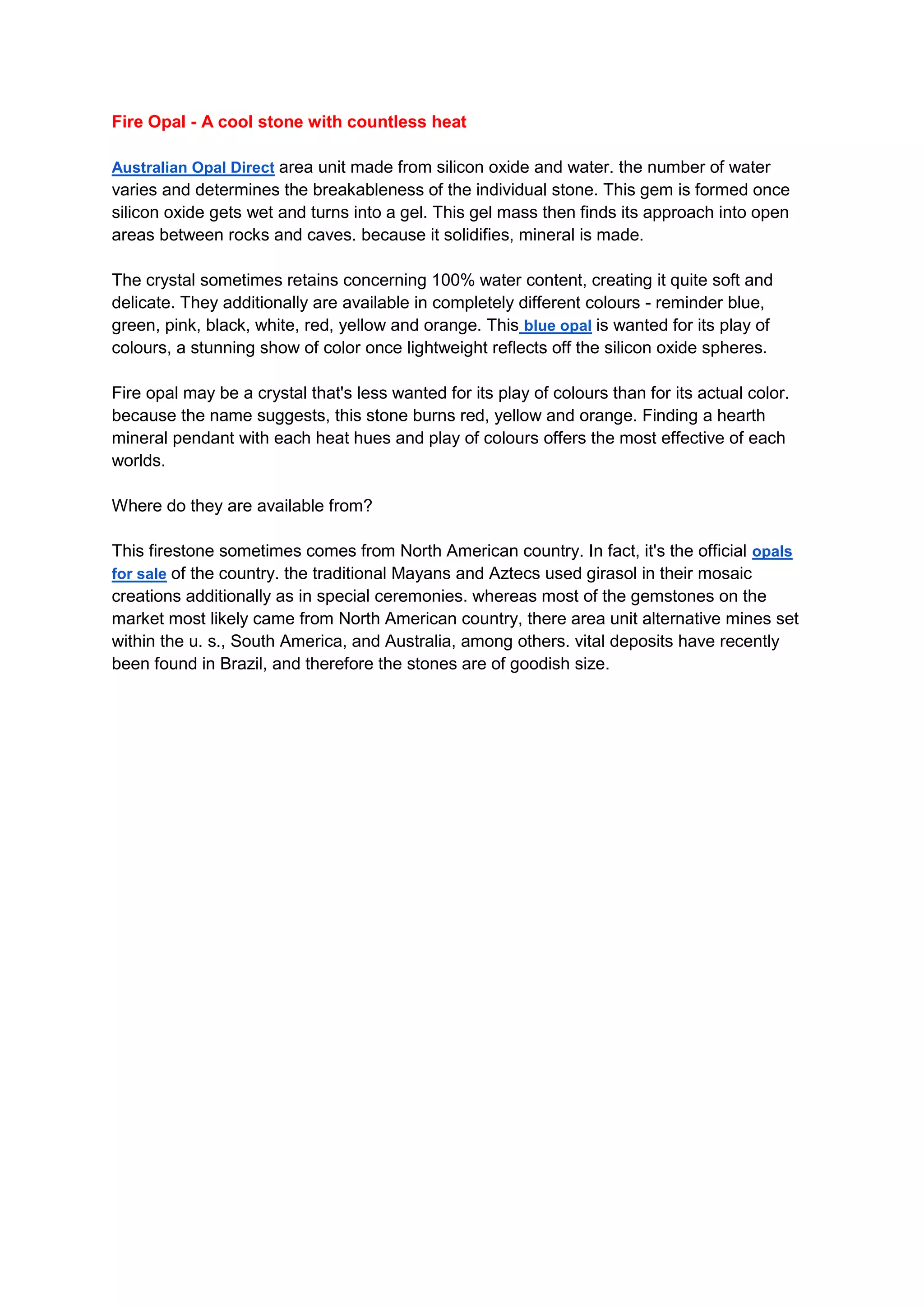 Fire Opal - A cool stone with countless heat.docx