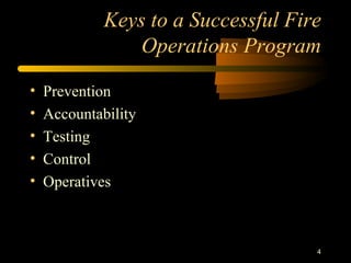 Fire Operations | PPT