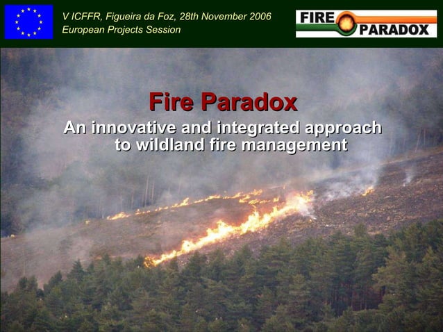 Fire Paradox - European Project | PPT