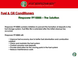 Firepower executive summary | PPT | Science