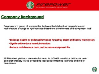 Firepower romania presentation | PPT | Automotive Industry | Industries