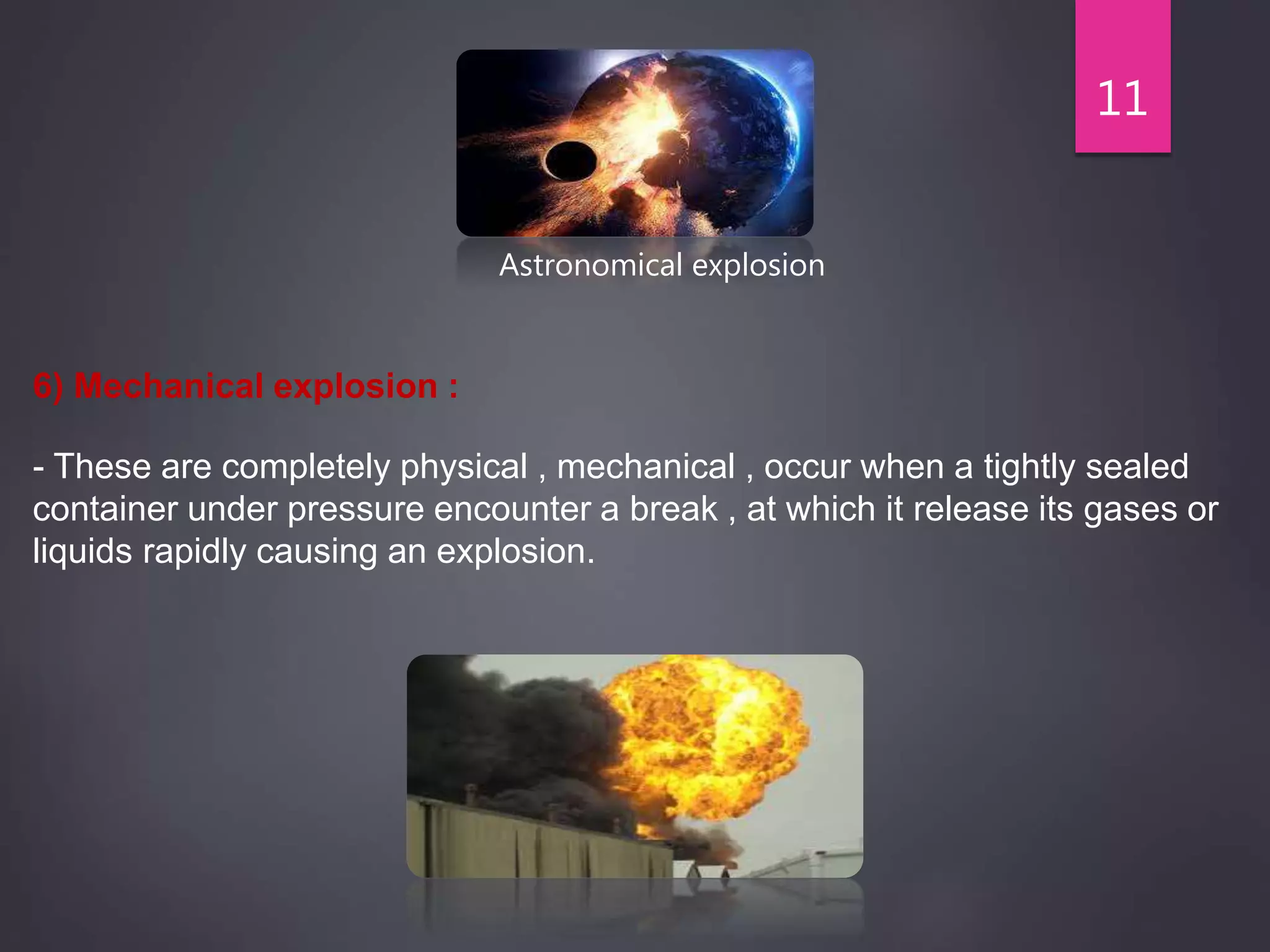 Fire and explosion hazards | PPTX