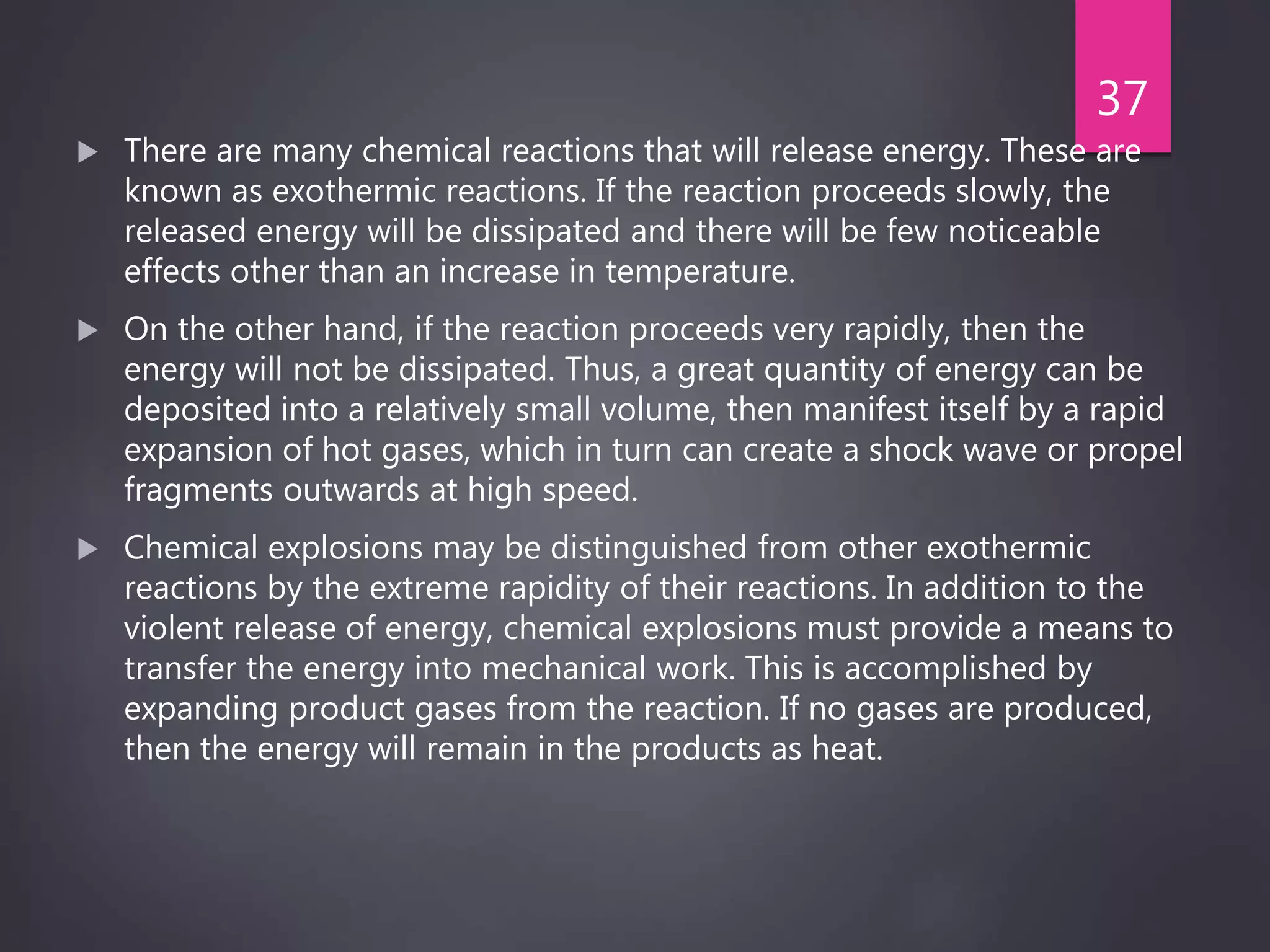 Fire and explosion hazards | PPTX