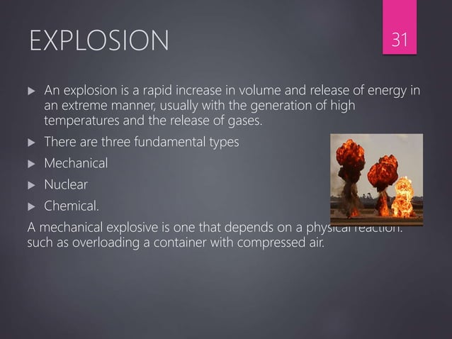 Fire and explosion hazards | PPTX | First Aid | Injuries