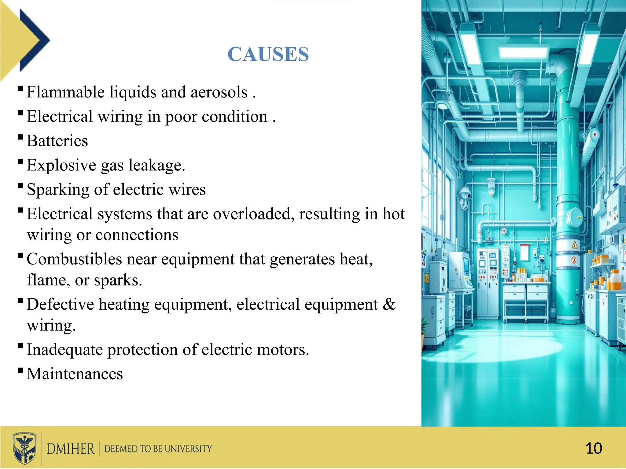fire and explosion Introduction, Industrial processes and hazards ...