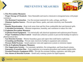 fire and explosion Introduction, Industrial processes and hazards ...