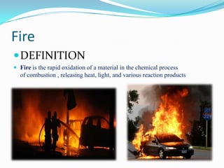 Fire presentation | PPTX