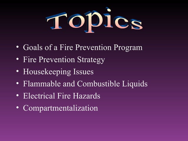 Fire prevention.ppt