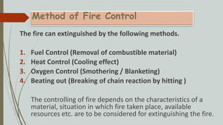 Fire prevention control | PPTX