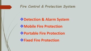 Fire prevention control | PPTX