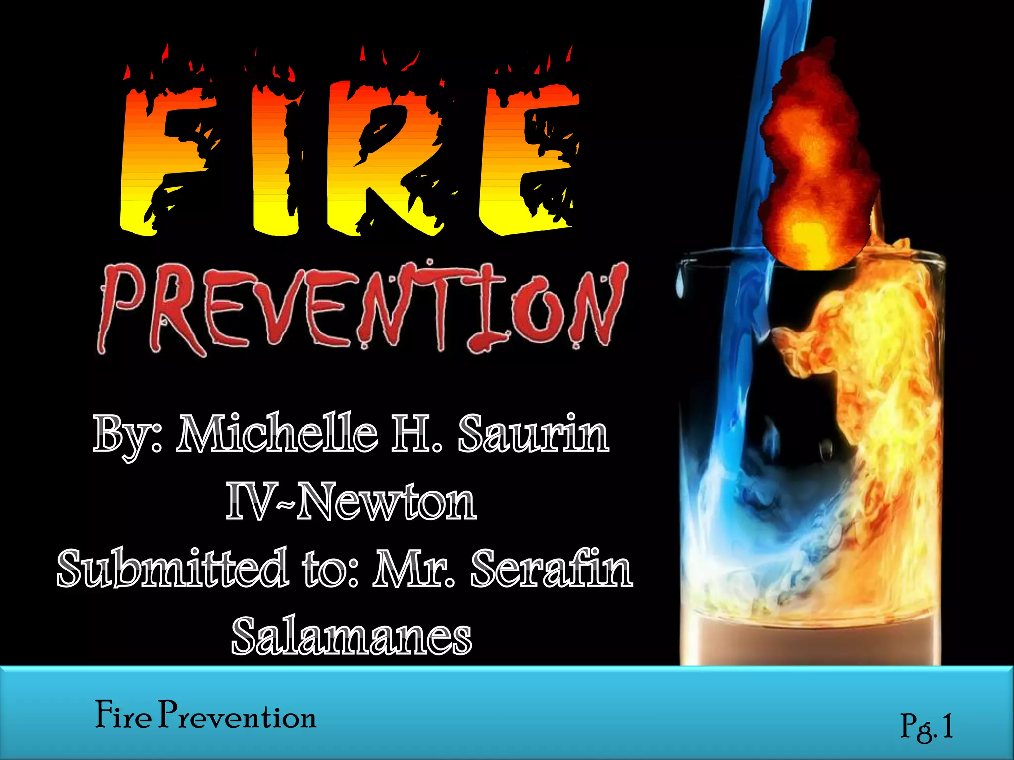 Fire Prevention | PPT