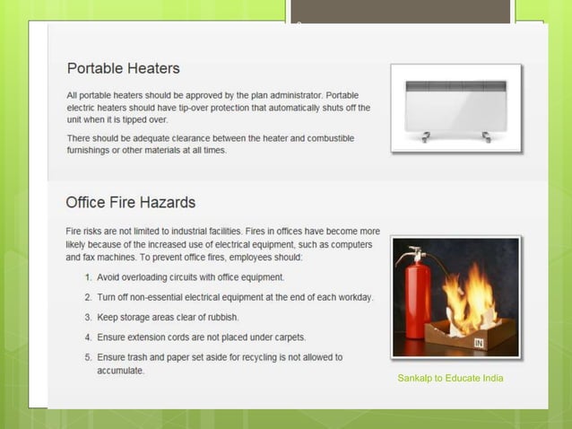 Fire prevention plans | PPT