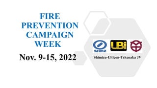 Fire Prevention Week .pptx Fire Prevention 2022 | PPTX