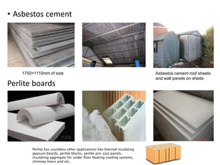 Fire proof boards and tiles | PPTX