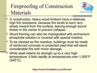 Fire proof finish | PPT