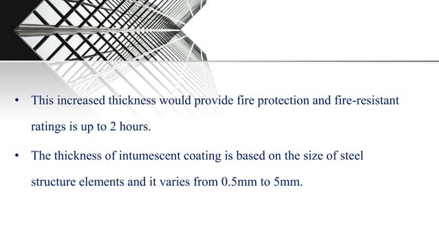 Fire proofing of steel | PPTX | Home Improvement | Home & Garden