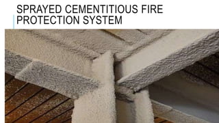 Fire proofing of steel | PPTX