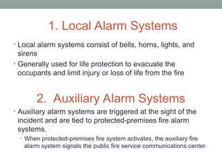 fire protection and fire fighting equipments | PPT