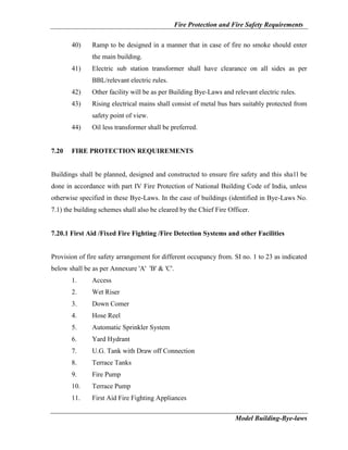 FIRE PROTECTION AND FIRE SAFETY REQUIREMENTS by Dr.Mahboob ali khan Phd ...