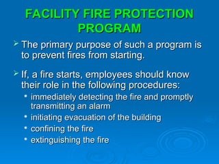 FIRE PROTECTION AND PREVENTION. pptFIRE PROTECTION AND PREVENTION.ppt ...