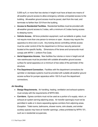 Fire protection buildings | PDF