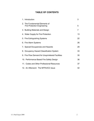 Fire protection buildings | PDF