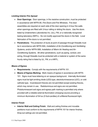 Fire protection buildings | PDF