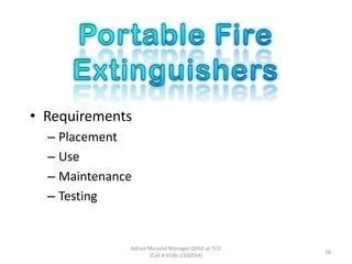 Fire protection | PPSX