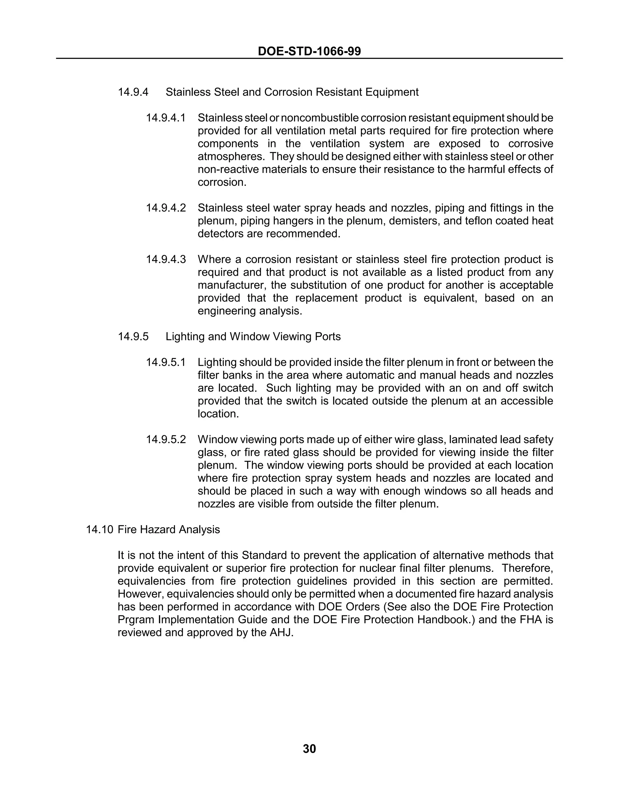 Fire protection design criteria | PDF