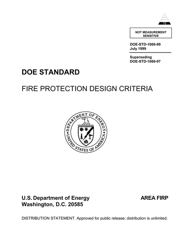 Fire protection design criteria | PDF