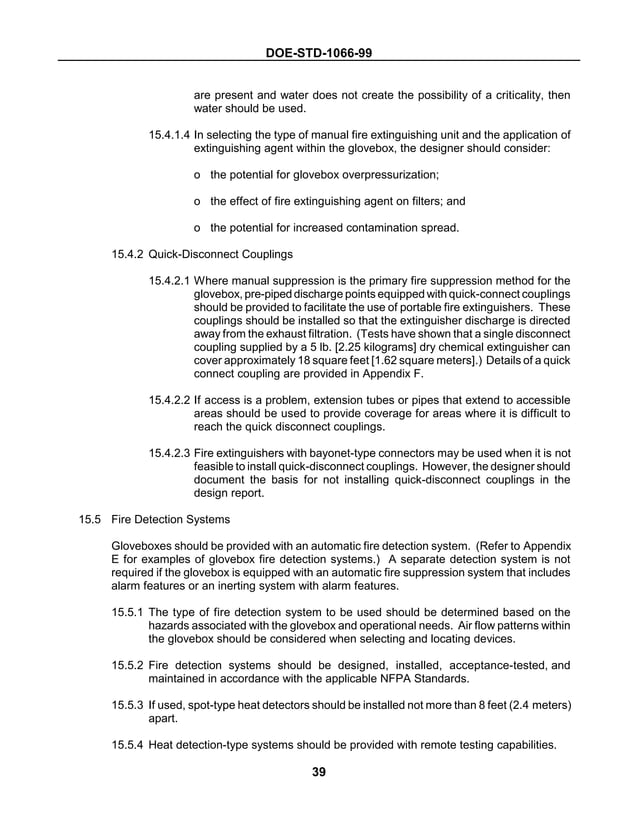 Fire protection design criteria | PDF