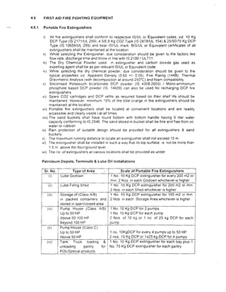 Fire protection facilities for petroleum | PDF