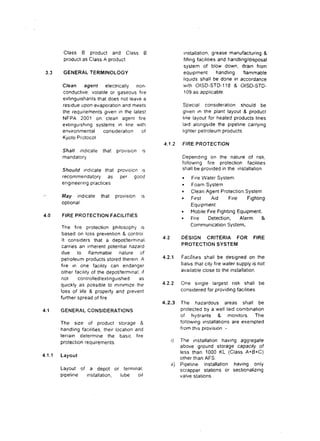 Fire protection facilities for petroleum | PDF