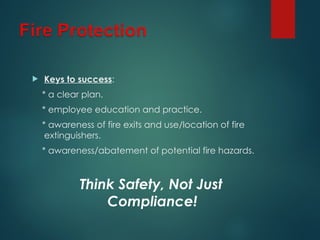 fire protection presentation for emergency | PPT