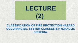FIRE PROTECTION on firefighting Lecture 2.pptx