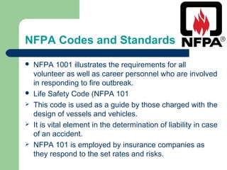 Fire protection presentation | PPT