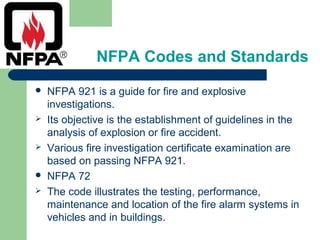 Fire protection presentation | PPT