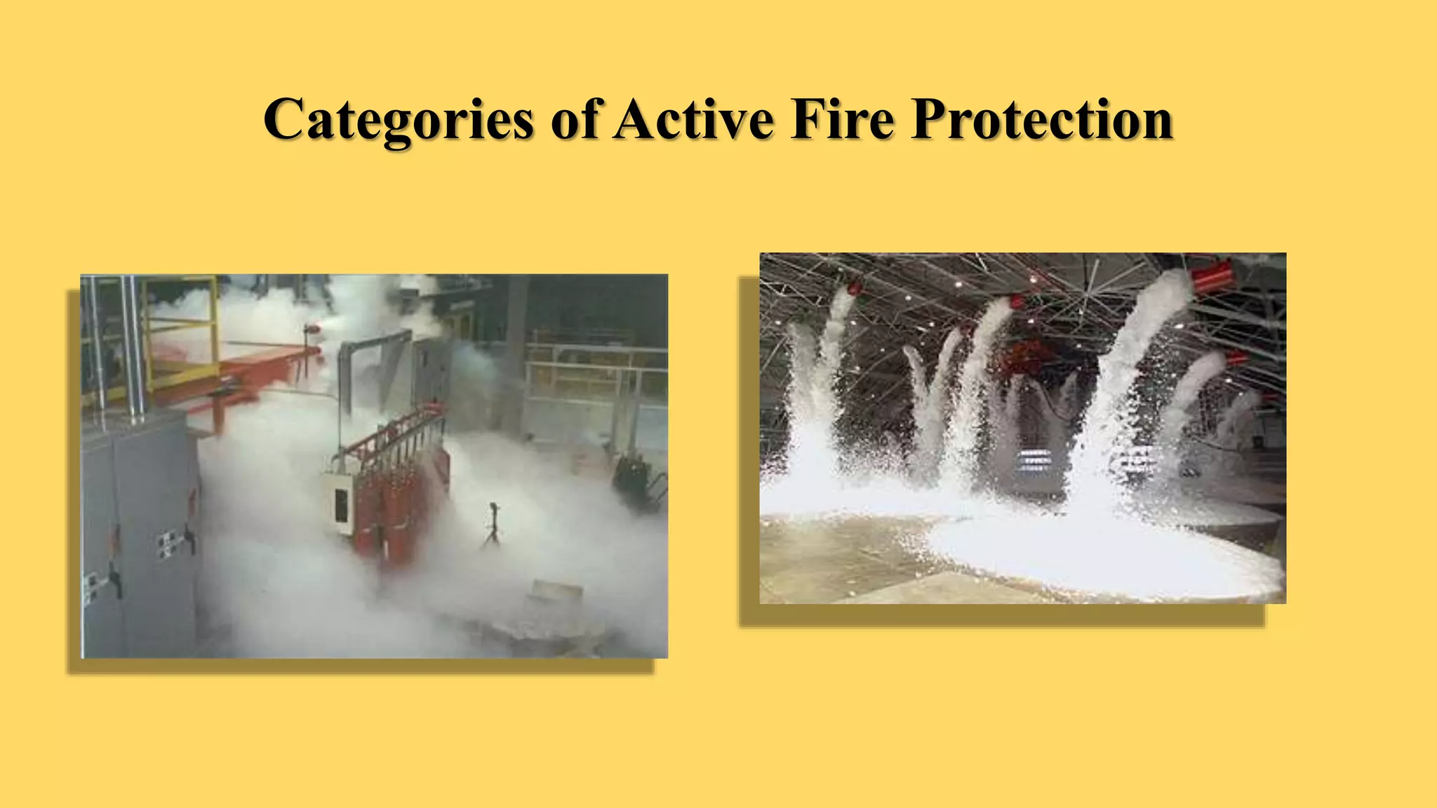 Fire Protection Systems Unit-I | PPTX