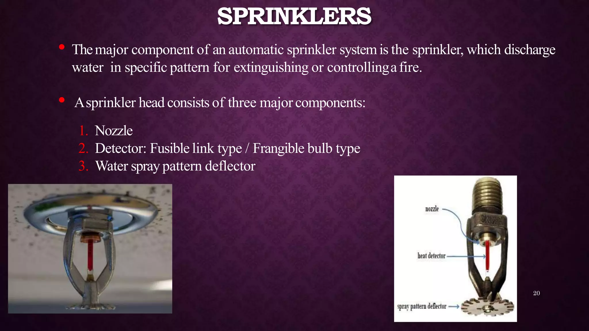 Fire protection system... | PPTX