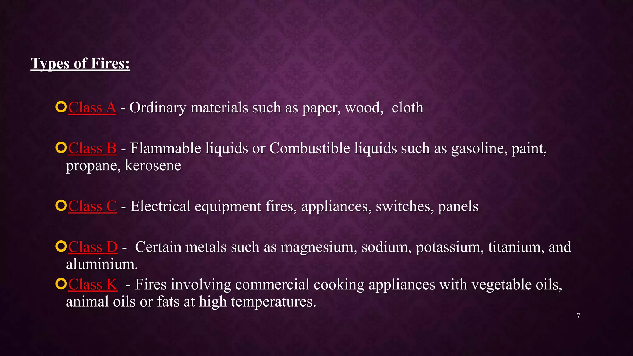 Fire protection system... | PPTX