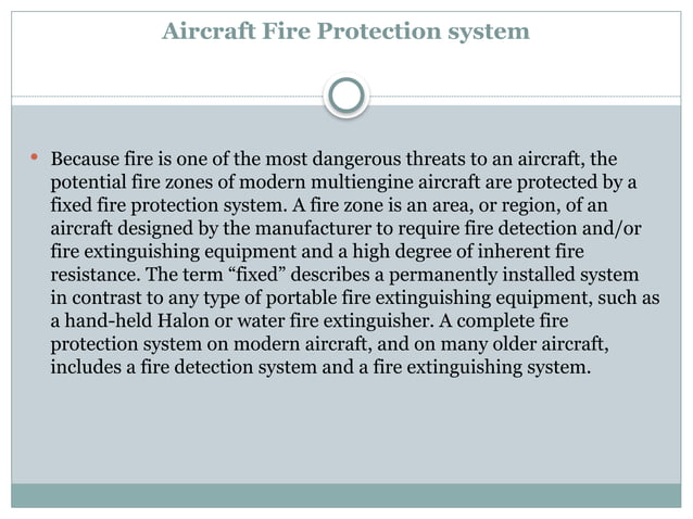 Fire protection system.pptx aersopace ee | PPT | Free Download