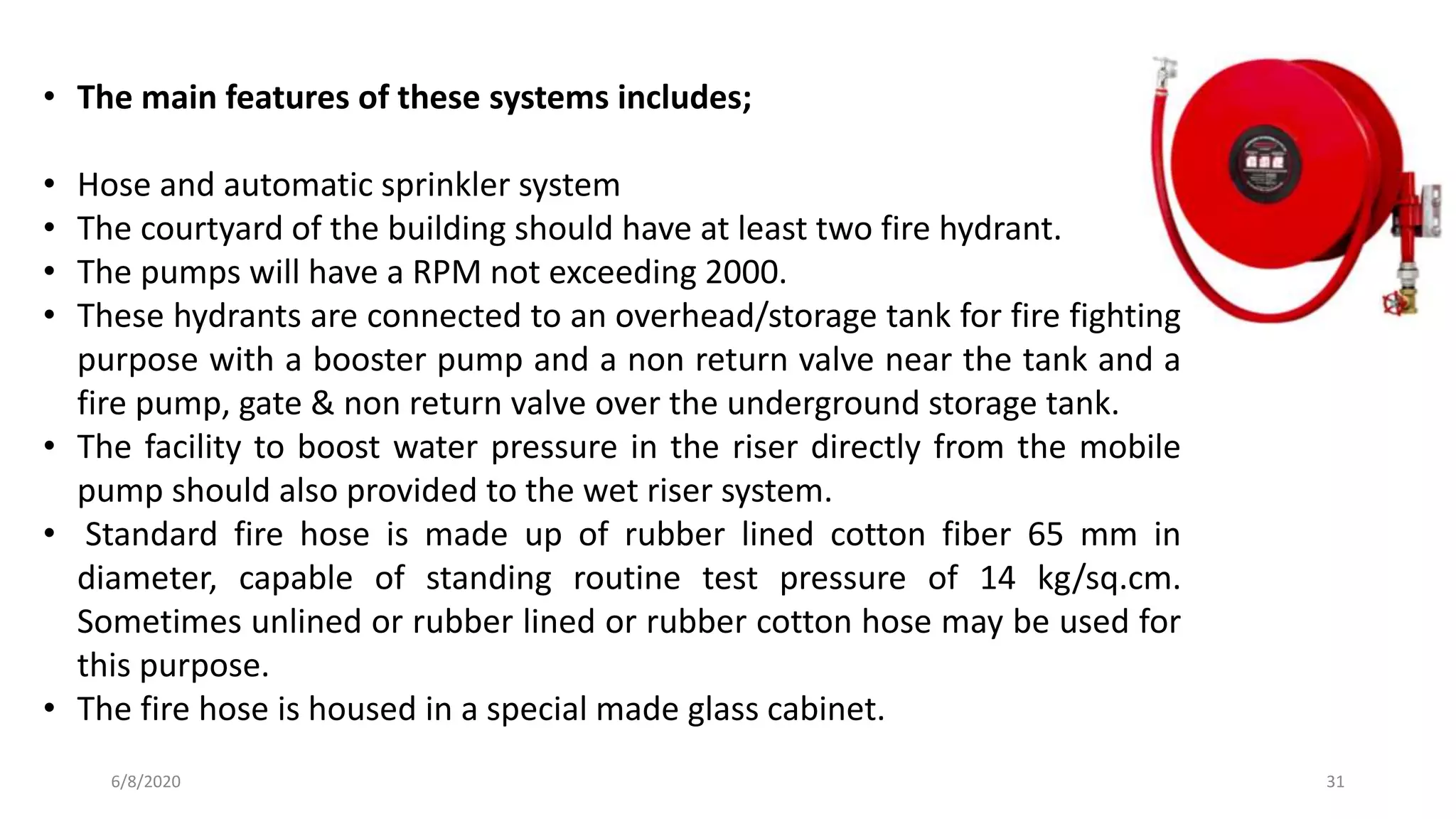 Fire protection system ppt. | PPTX