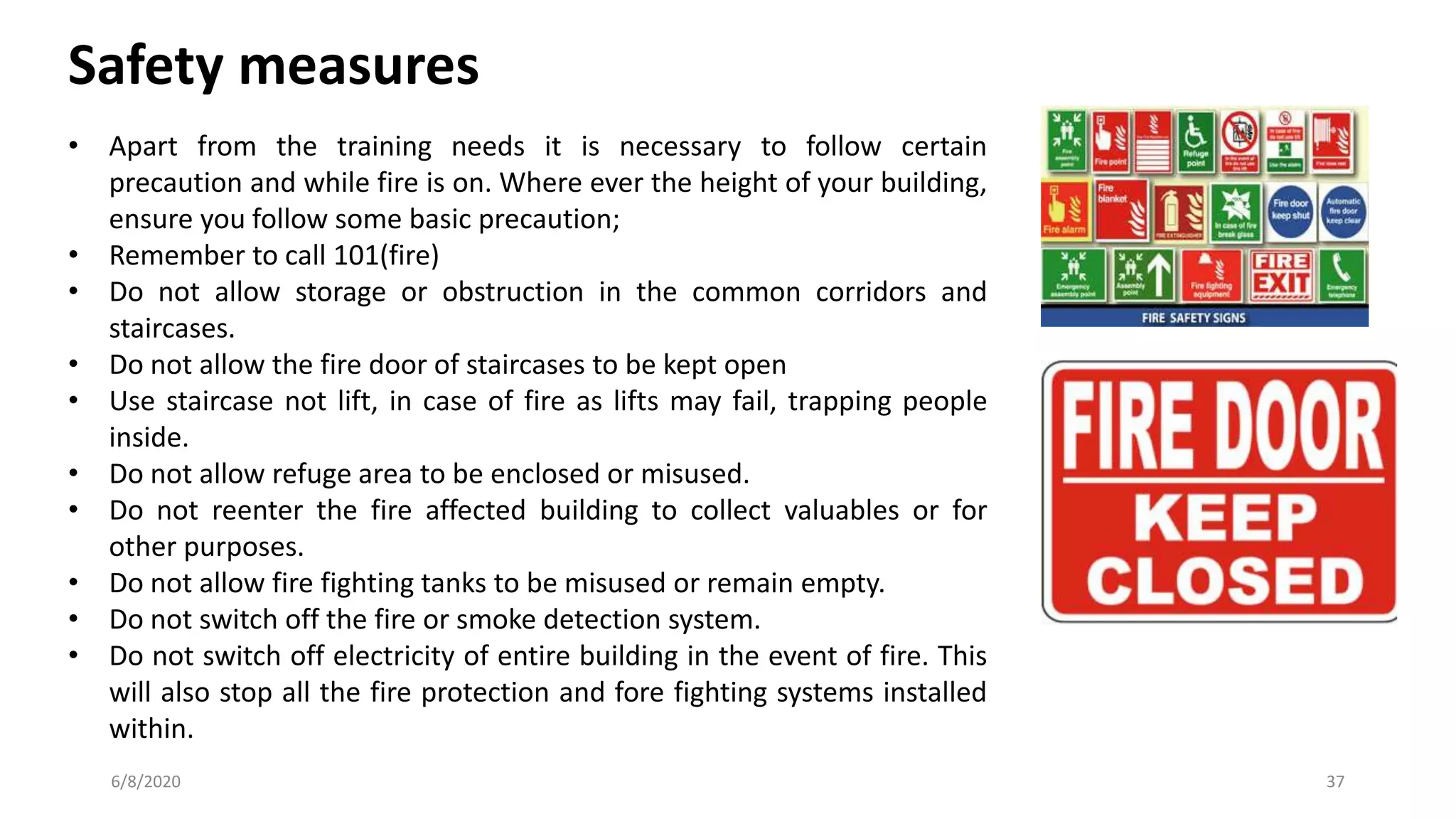 Fire protection system ppt. | PPTX