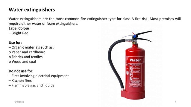 Fire protection system ppt. | PPTX | Chemistry | Science