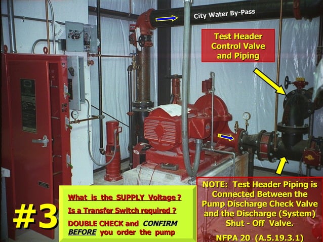Fire Pump Tutorial as per NFPA 20 standard | PDF