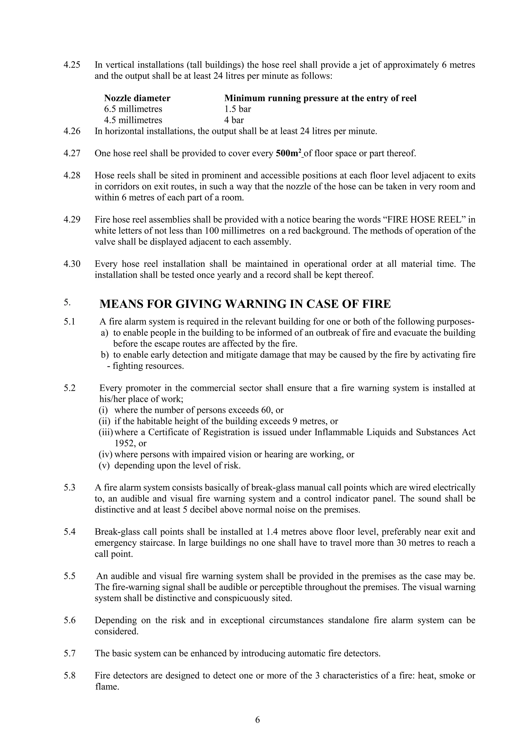 Fire regulation service sector Mauritius | PDF