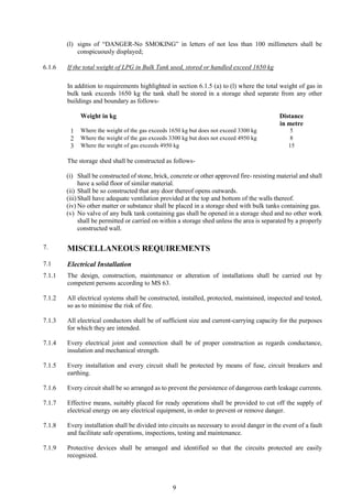Fire regulation service sector Mauritius | PDF