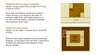 Fire regulations for buildings | PPTX