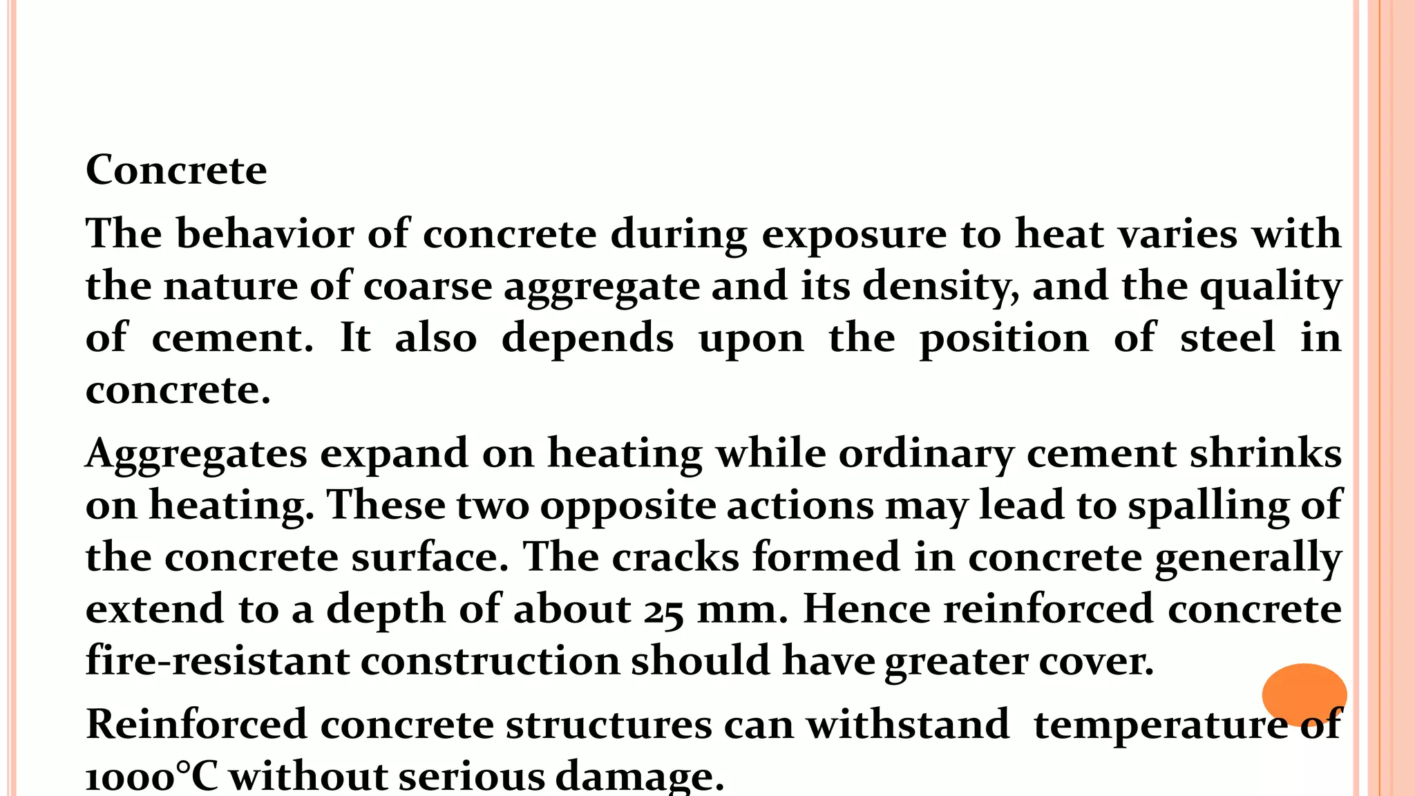 Fire resistance of building | PPT