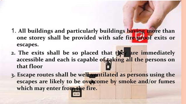 Fire resistance of building | PPT